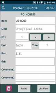 2B-Inventory Android • Mobile Inventory for NCR Counterpoint • 2B Solutions